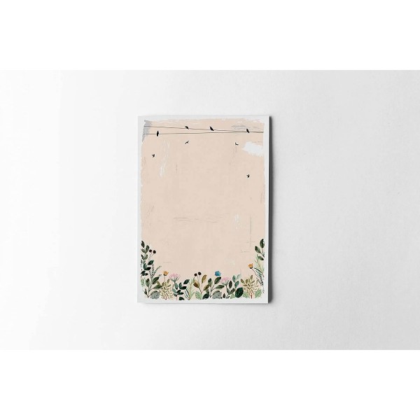 Handwritten letter sheets and letter paper of sizes a4 and a5