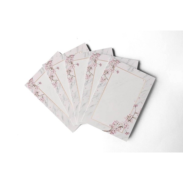Handwritten letter sheets and letter paper of sizes a4 and a5