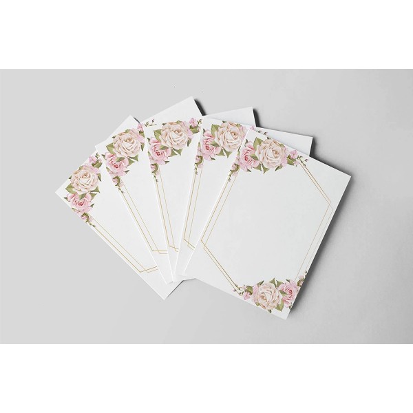 Handwritten letter sheets and letter paper of sizes a4 and a5