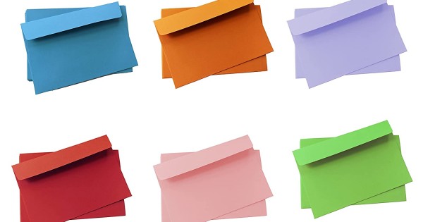 Multicolor-Envelopes-for-Notes-for-Special-Occasions-Pack of 20