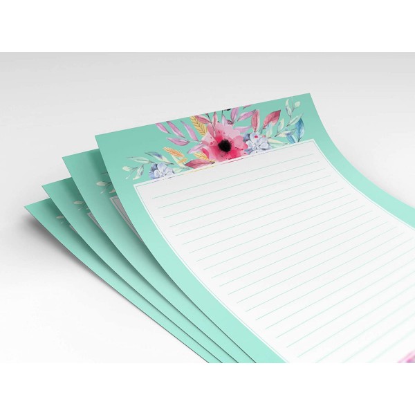 Handwritten letter sheets and letter paper of sizes a4 and a5